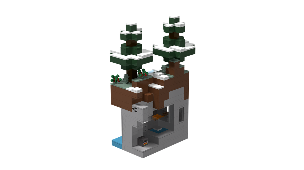 LEGO MOC Taiga Biome Block Accurate by Firelight360 | Rebrickable ...
