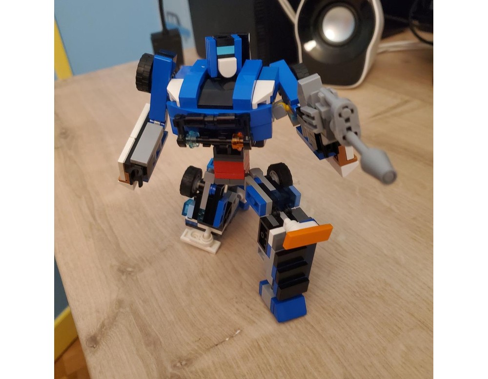 LEGO MOC transformers barricade G1 dark blue version by grosnoob51 ...