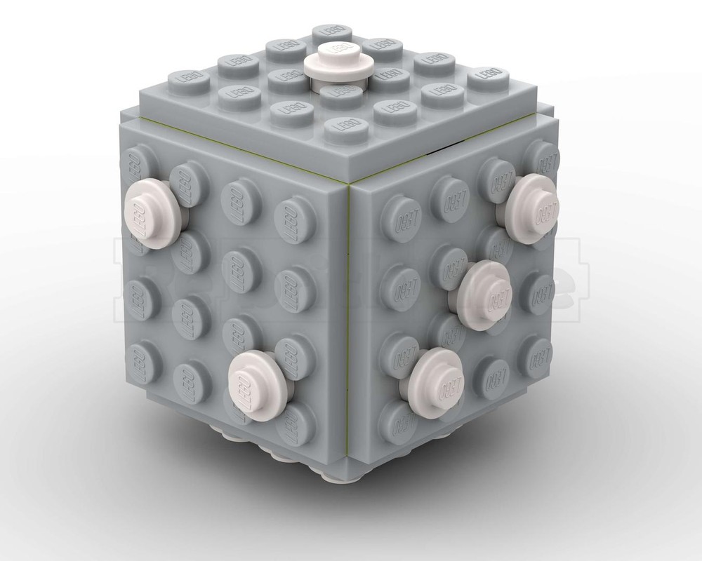 LEGO MOC-215656 Six Sided Dice by BrickCastleFan | Rebrickable - Build ...