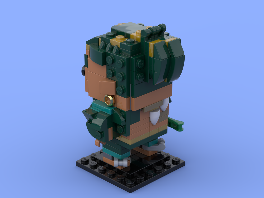 LEGO MOC Marvel Rivals- Namor Brickheadz by Penguins and plastic ...