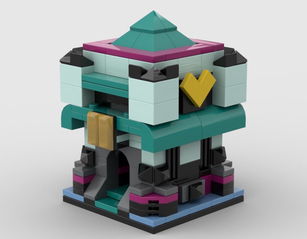 LEGO MOC Clash of Clans TH13 by Brick_by_Nic | Rebrickable - Build with ...