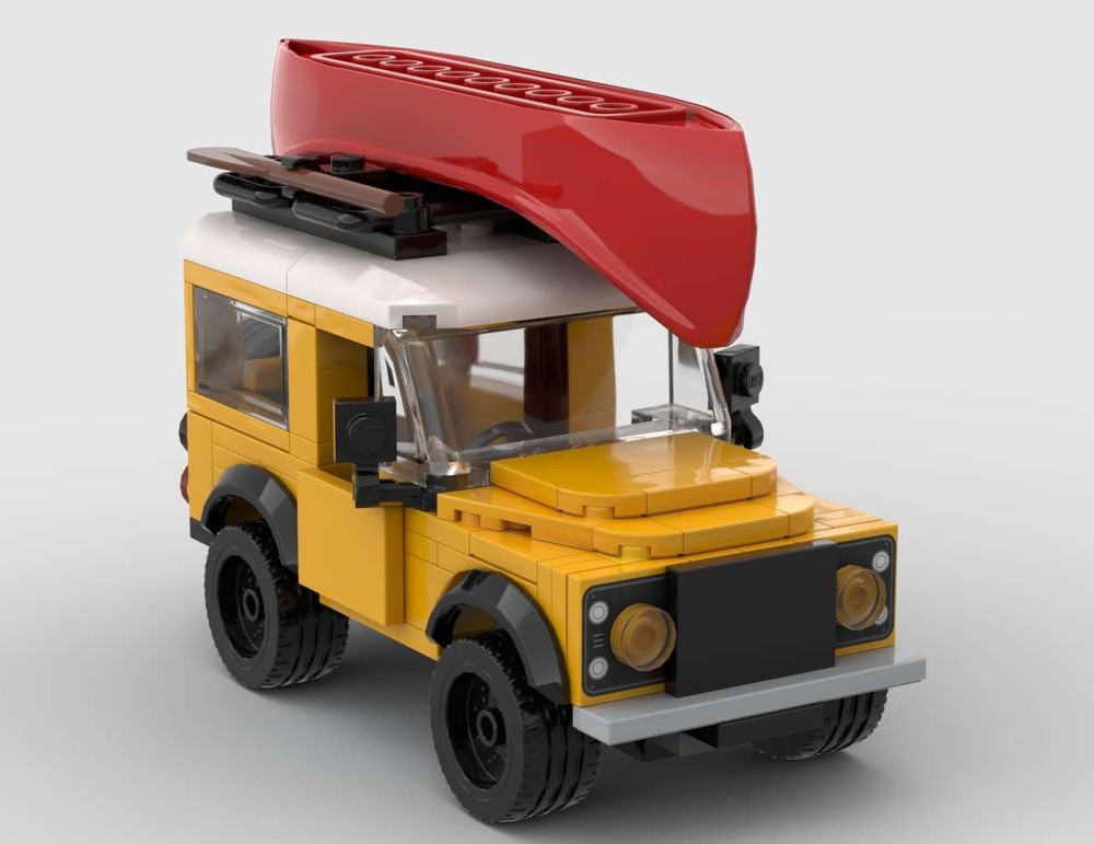 LEGO MOC Two seats & canoe for Land Rover Classic Defender by basw ...