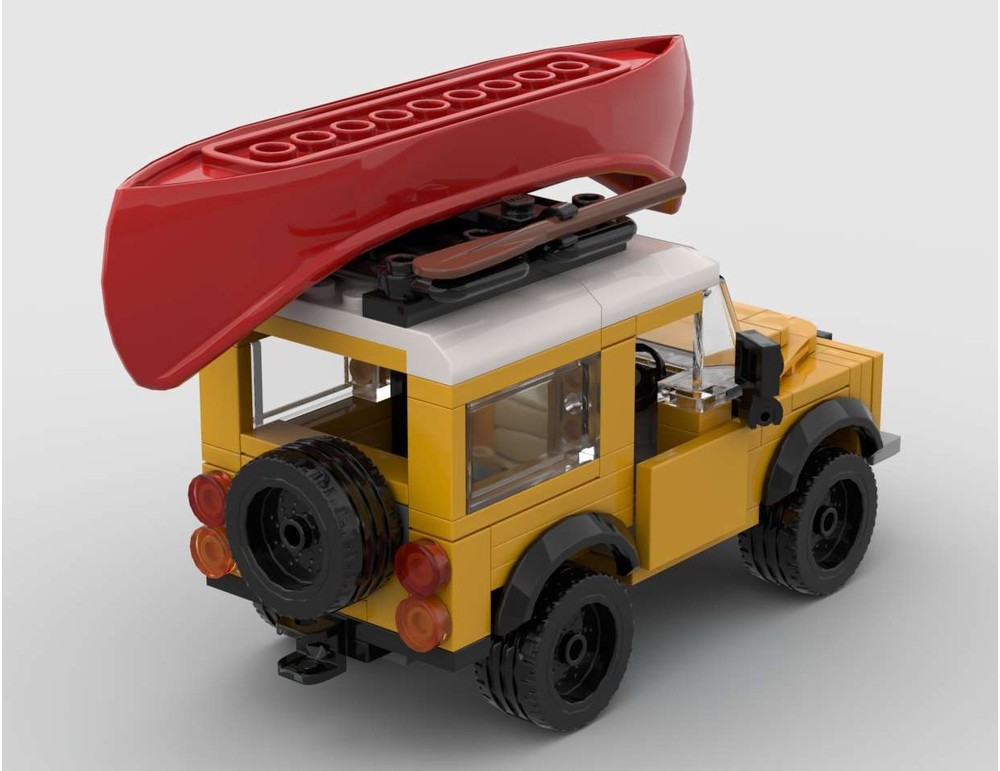 LEGO MOC Two seats & canoe for Land Rover Classic Defender by basw ...