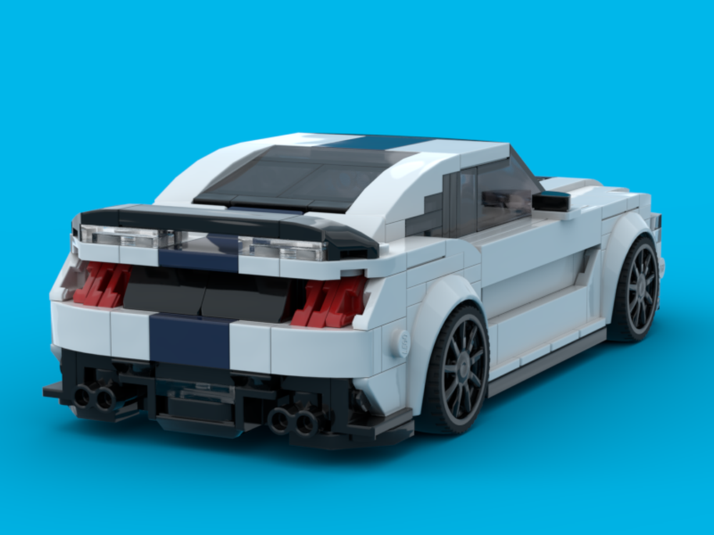 LEGO MOC 2017 Ford Mustang Shelby GT350R by KineticKit | Rebrickable ...