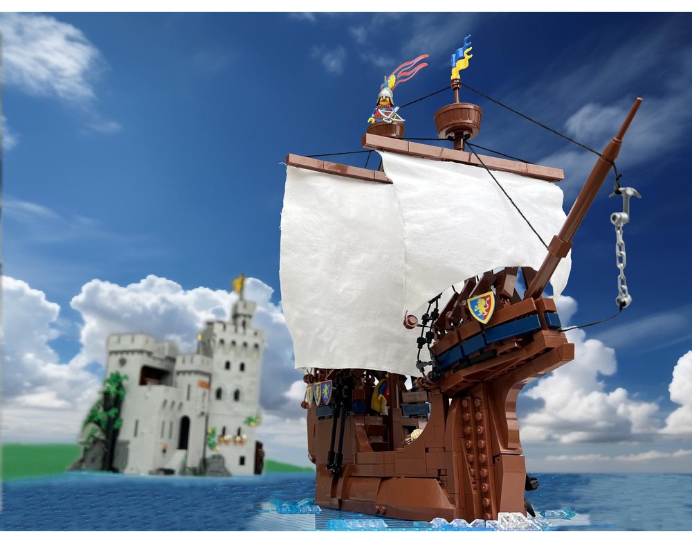 LEGO MOC Medieval Carrack - Including Modular Hull by ...