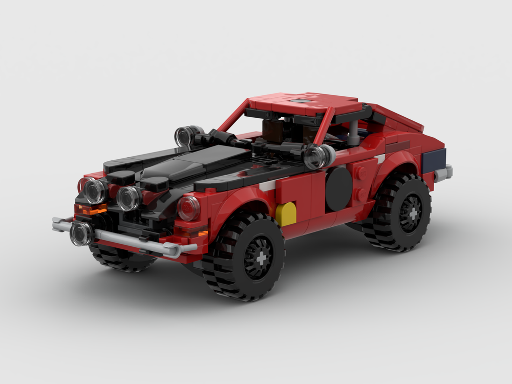 LEGO MOC 71' Datsun 240Z Safari Rally HS30 by Gren_Mamba | Rebrickable ...