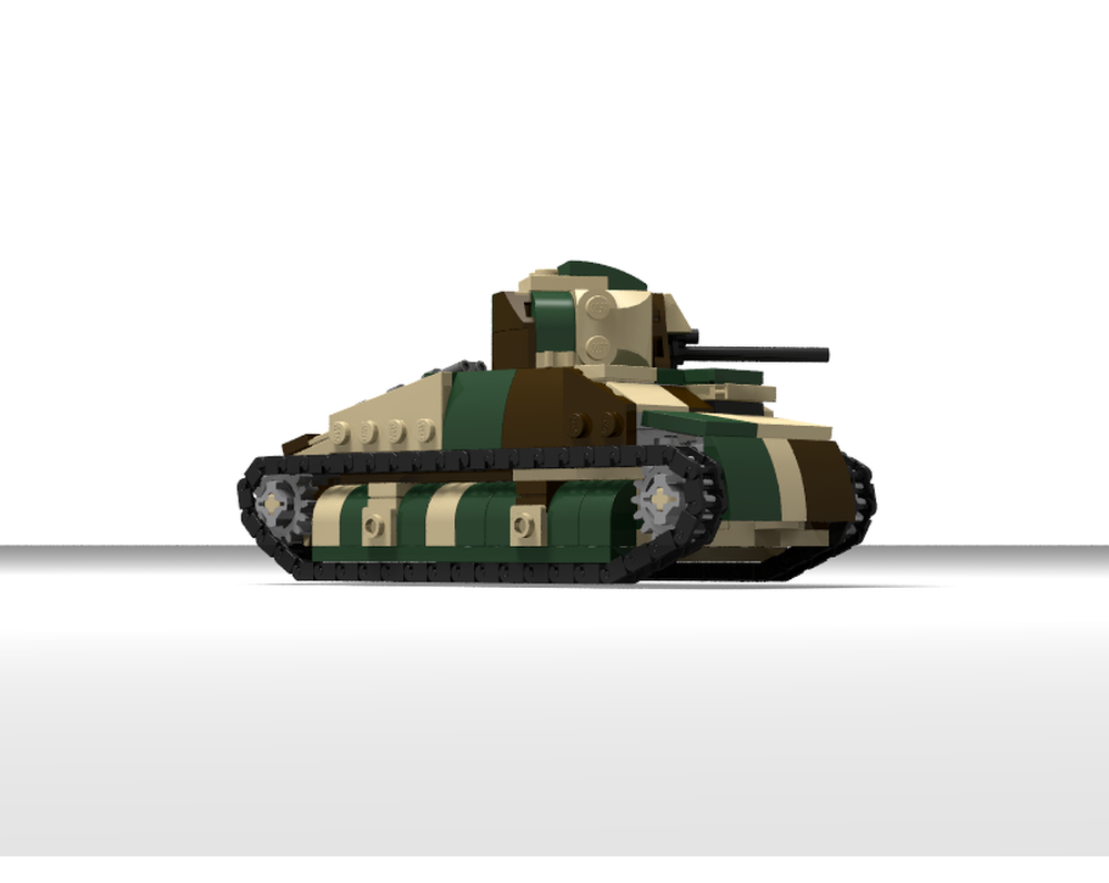 LEGO MOC-215692 Lego WW2 Somua S-35 by FrenchBricks | Rebrickable ...