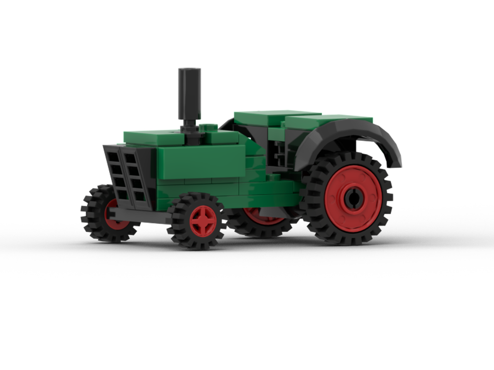 LEGO MOC Classic Tractor by Leggomyleg | Rebrickable - Build with LEGO