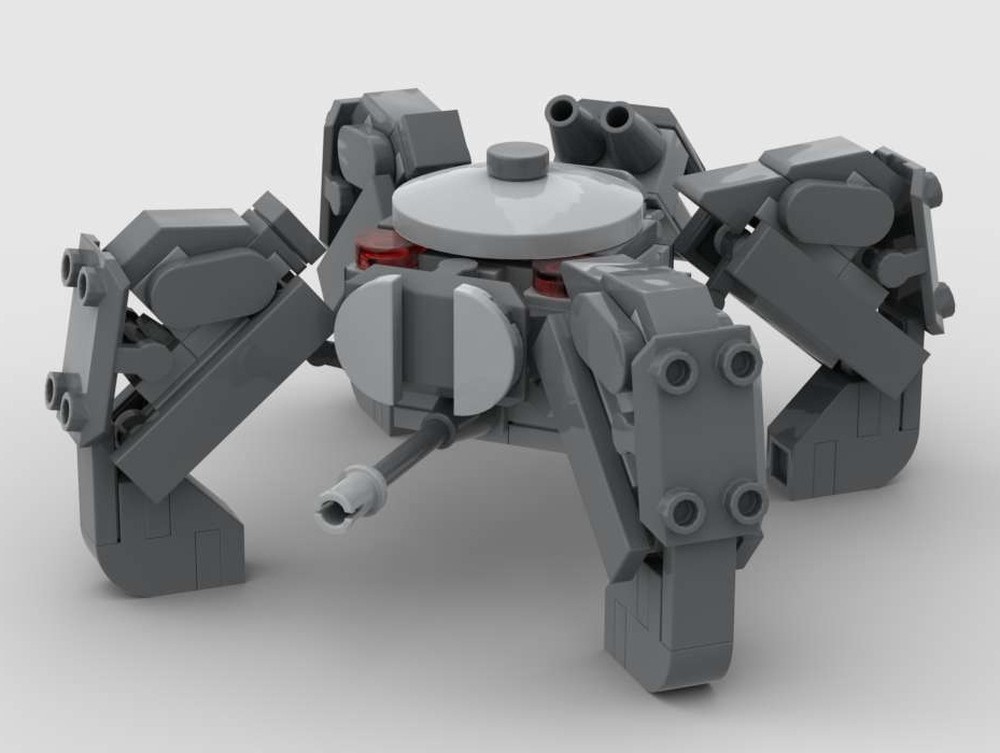 LEGO MOC LAB-C R (Light Attack Bot "Crab" - Rocket) by Jandarz ...
