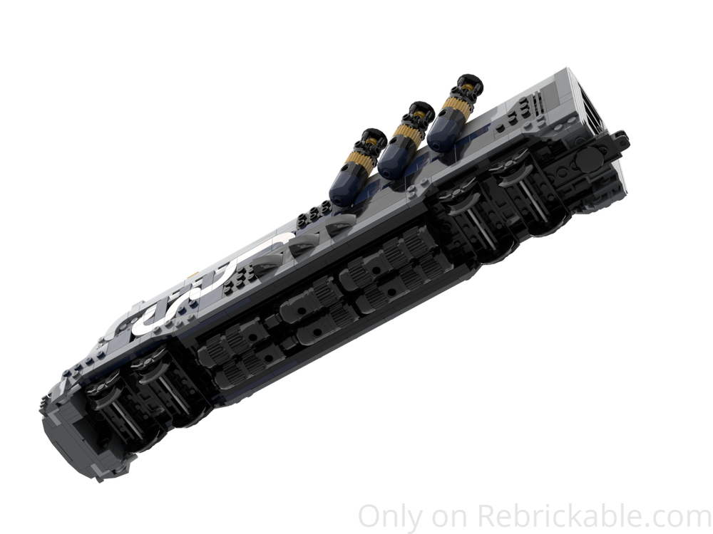 LEGO MOC FFVIII Intercontinental Train Locomotive (2020 version) by ...