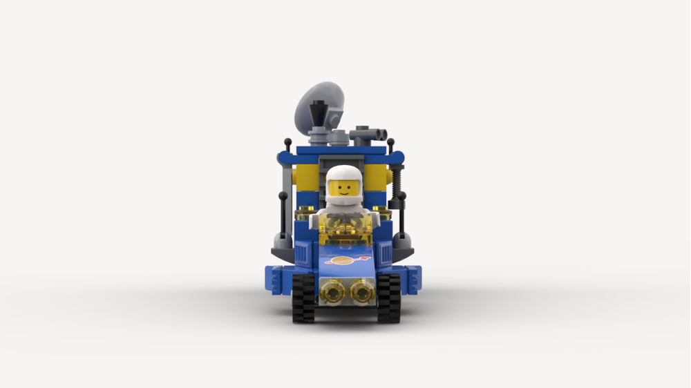 LEGO MOC NCS Classic Space Rover by v100Bricks | Rebrickable - Build ...