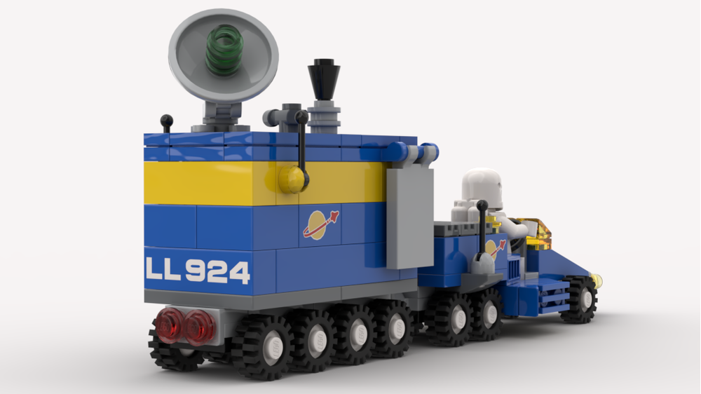 LEGO MOC NCS Classic Space Rover by v100Bricks | Rebrickable - Build ...
