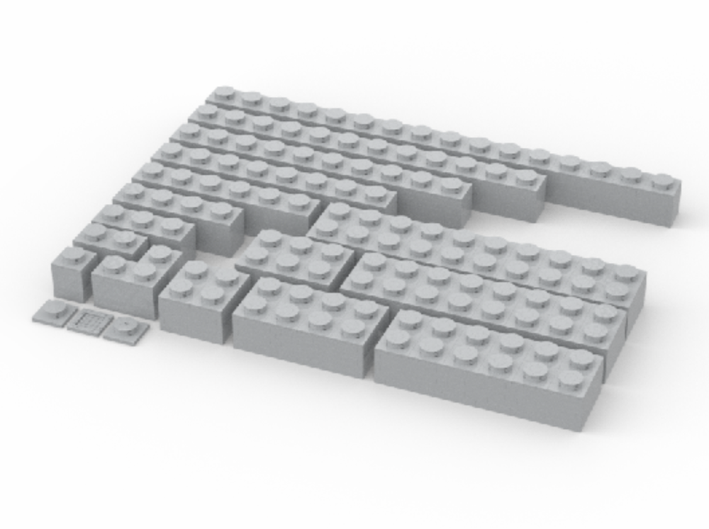 LEGO MOC Giant bricks by Woeff Bricks | Rebrickable - Build with LEGO