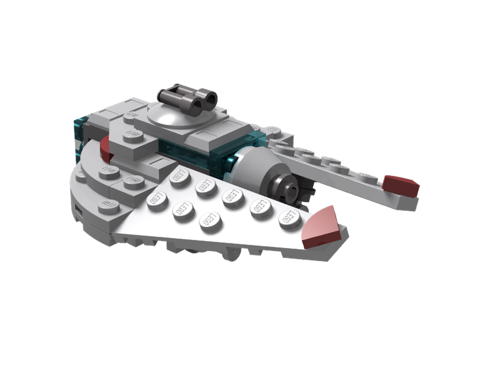 LEGO MOC 30708 Spaceship by Idanty | Rebrickable - Build with LEGO