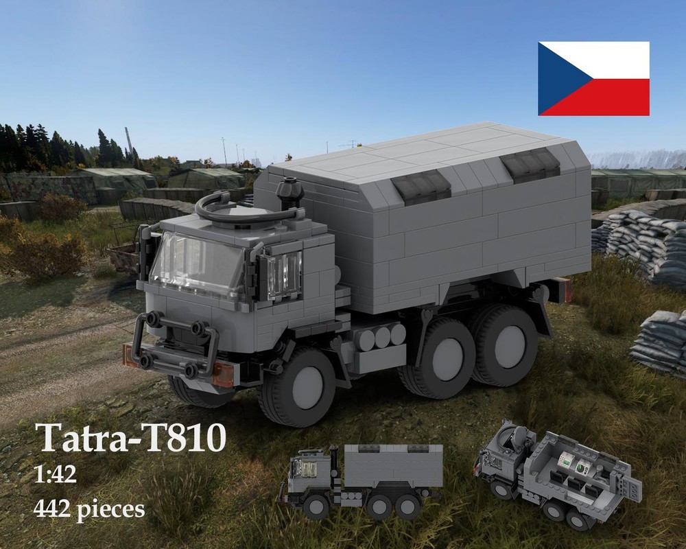 LEGO MOC Tatra-T810 by Romgen | Rebrickable - Build with LEGO
