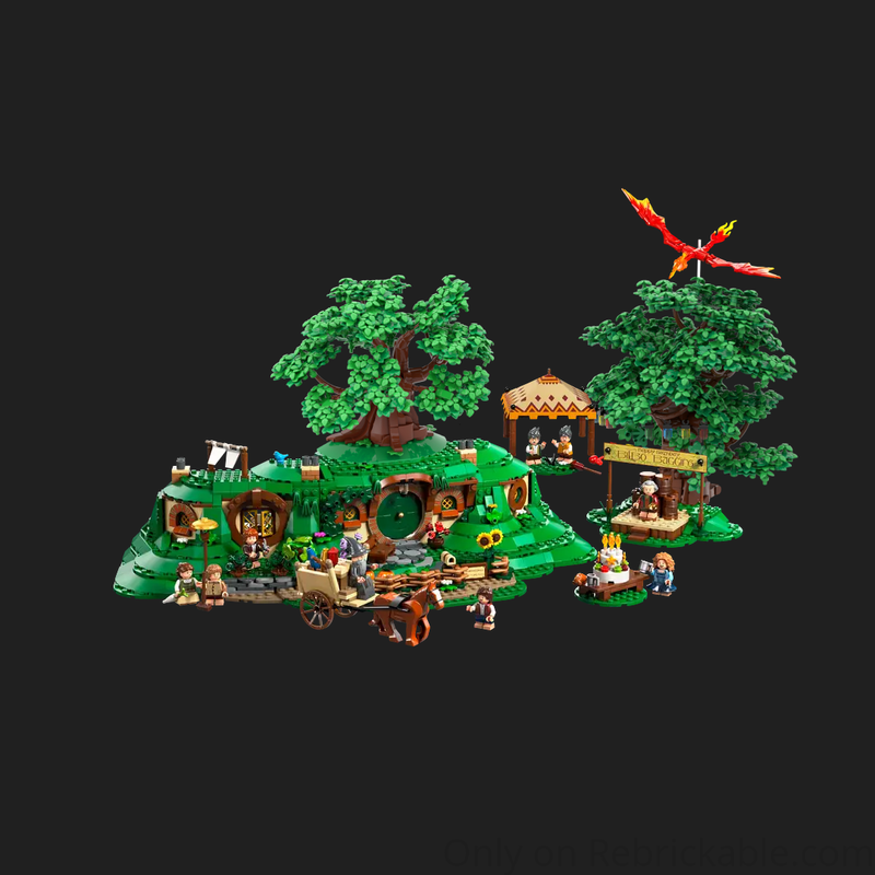 LEGO MOC The Shire - Lusher Trees by rebelnili | Rebrickable - Build ...