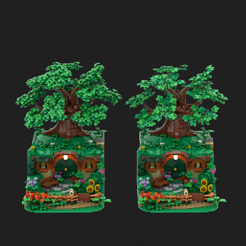 LEGO MOC The Shire - Lusher Trees by rebelnili | Rebrickable - Build ...
