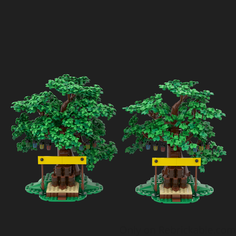 LEGO MOC The Shire - Lusher Trees by rebelnili | Rebrickable - Build ...