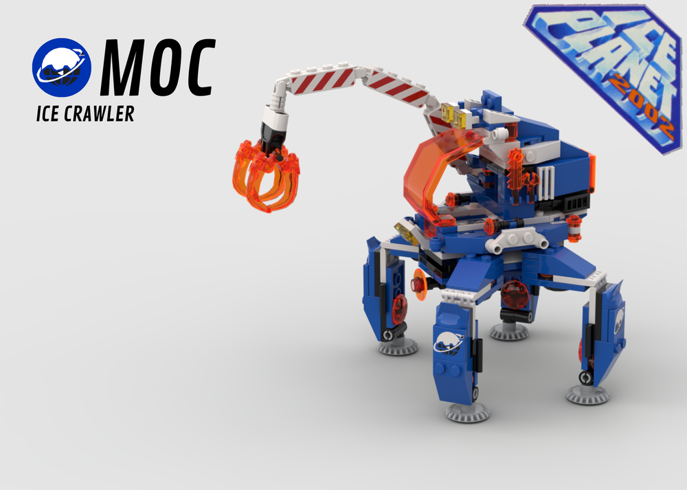 LEGO MOC Ice Crawler by rambru01 | Rebrickable - Build with LEGO
