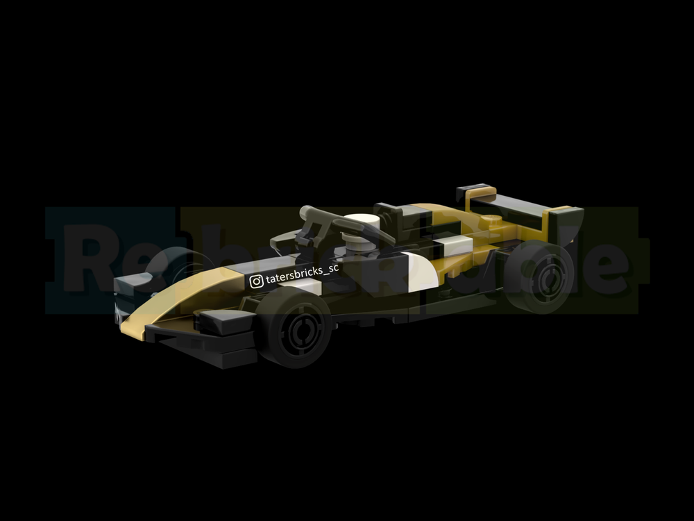 LEGO MOC F1 Movie mini APX GP car by Taters | Rebrickable - Build with LEGO