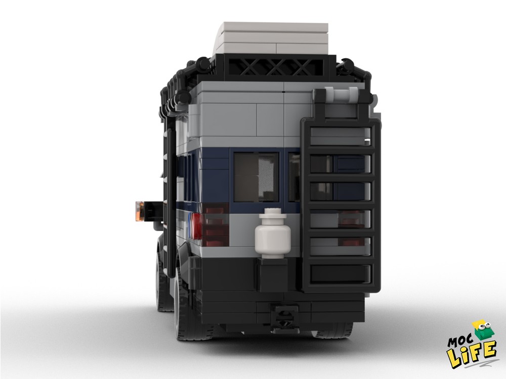 LEGO MOC Ford Transit 350 camper by MocLife | Rebrickable - Build with LEGO