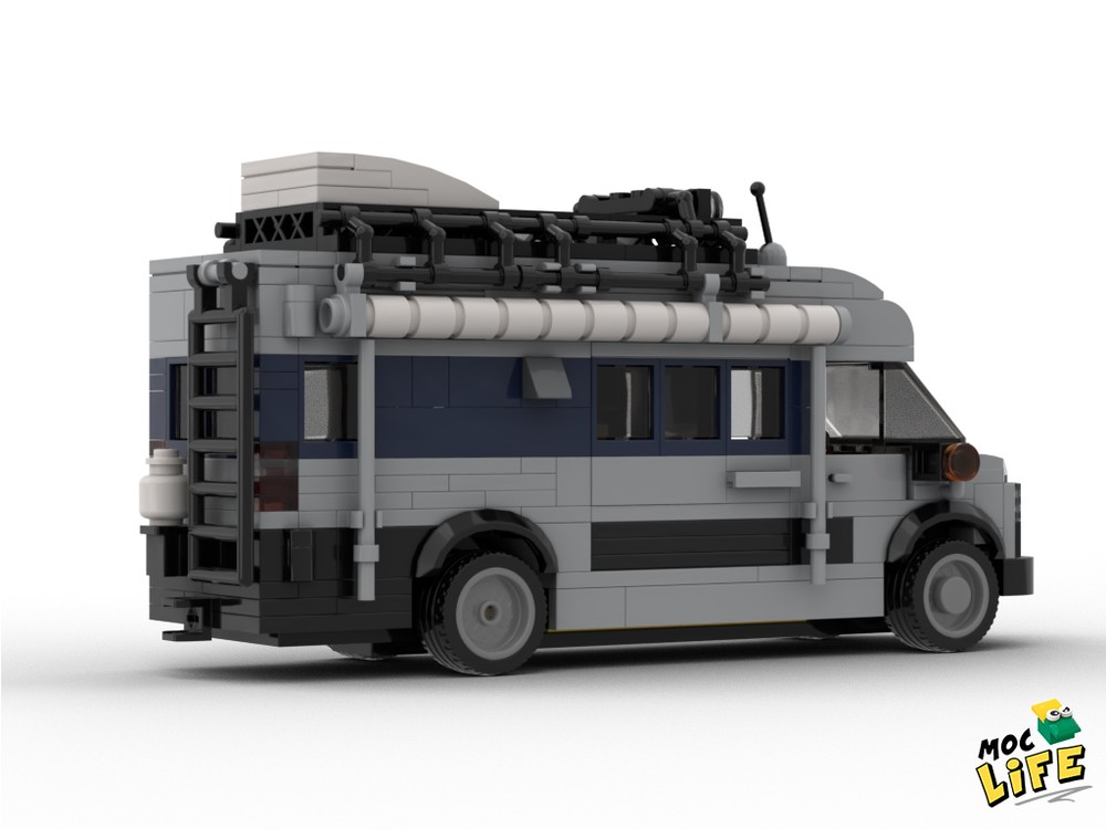 LEGO MOC Ford Transit 350 camper by MocLife | Rebrickable - Build with LEGO