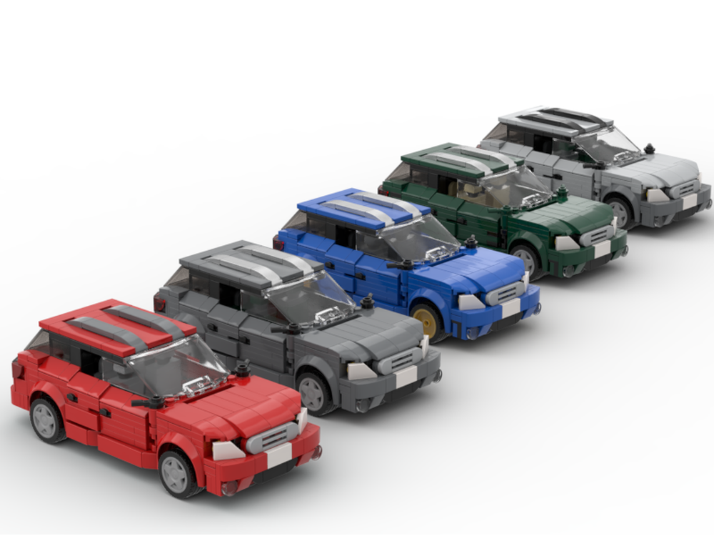 LEGO MOC Subaru Outback BP by BowTiedTurismo | Rebrickable - Build with ...