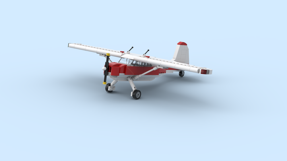 LEGO MOC Cessna 170 by Skyhawk-1 | Rebrickable - Build with LEGO