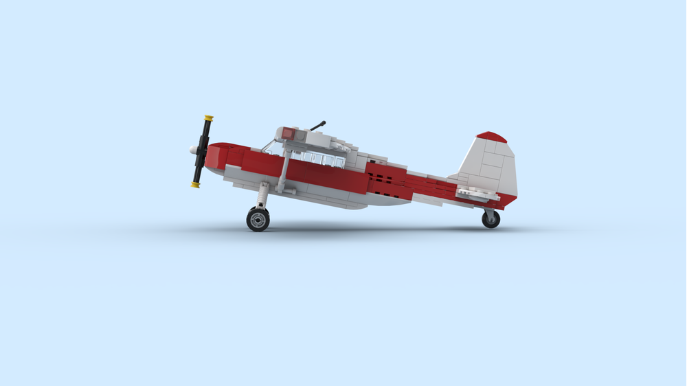 LEGO MOC Cessna 170 by Skyhawk-1 | Rebrickable - Build with LEGO