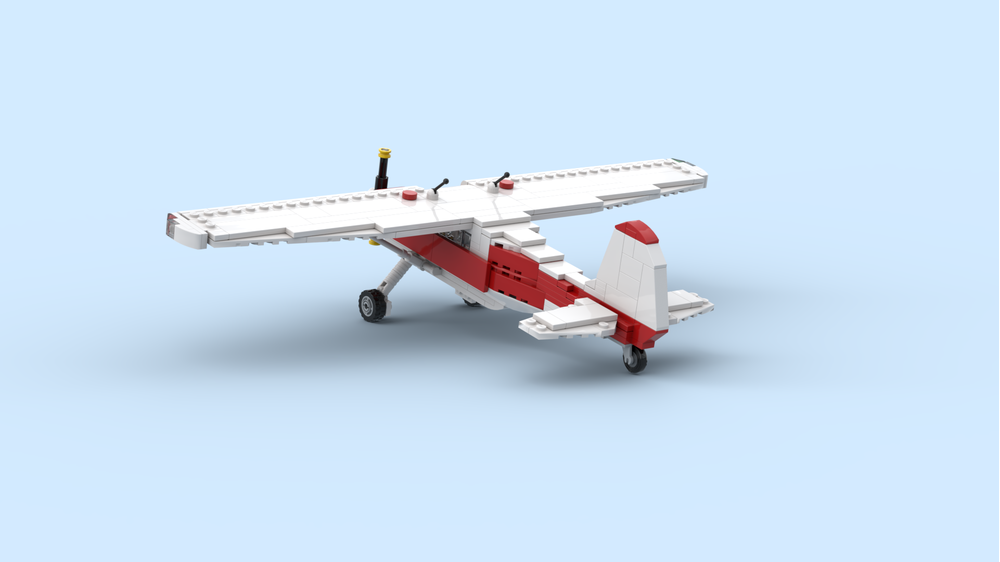 LEGO MOC Cessna 170 by Skyhawk-1 | Rebrickable - Build with LEGO