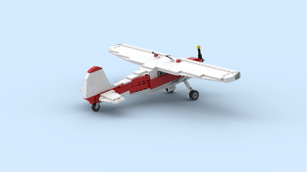 LEGO MOC Cessna 170 by Skyhawk-1 | Rebrickable - Build with LEGO