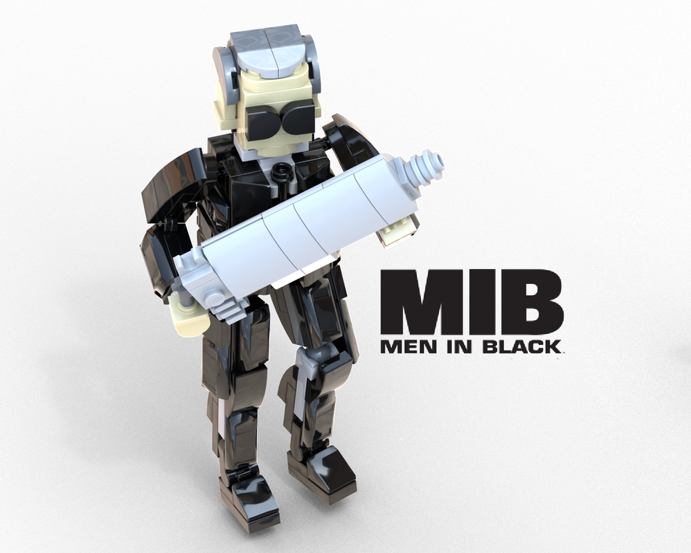 LEGO MOC MIB Agent K, Men In Black - Kevin Brown - action figure by ...