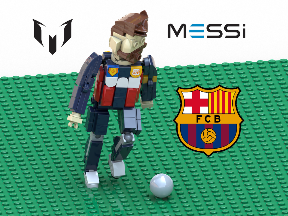 LEGO MOC Lionel Messi - Barcelona FC - action figure by ALLEGORY ...