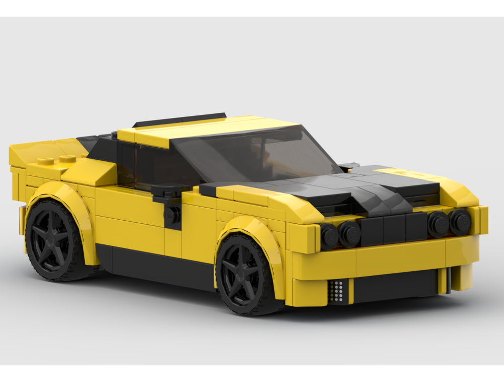 LEGO MOC 76901 alternative Dodge Challenger SRT Hellcat by Lego_cars ...