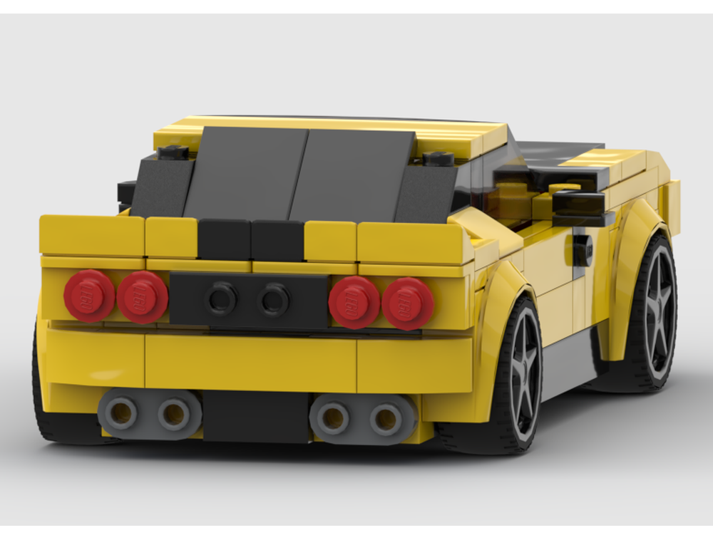 LEGO MOC 76901 alternative Dodge Challenger SRT Hellcat by Lego_cars ...