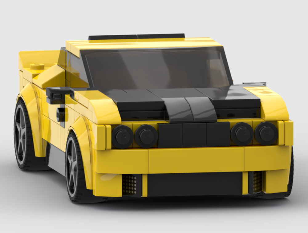 LEGO MOC 76901 alternative Dodge Challenger SRT Hellcat by Lego_cars ...