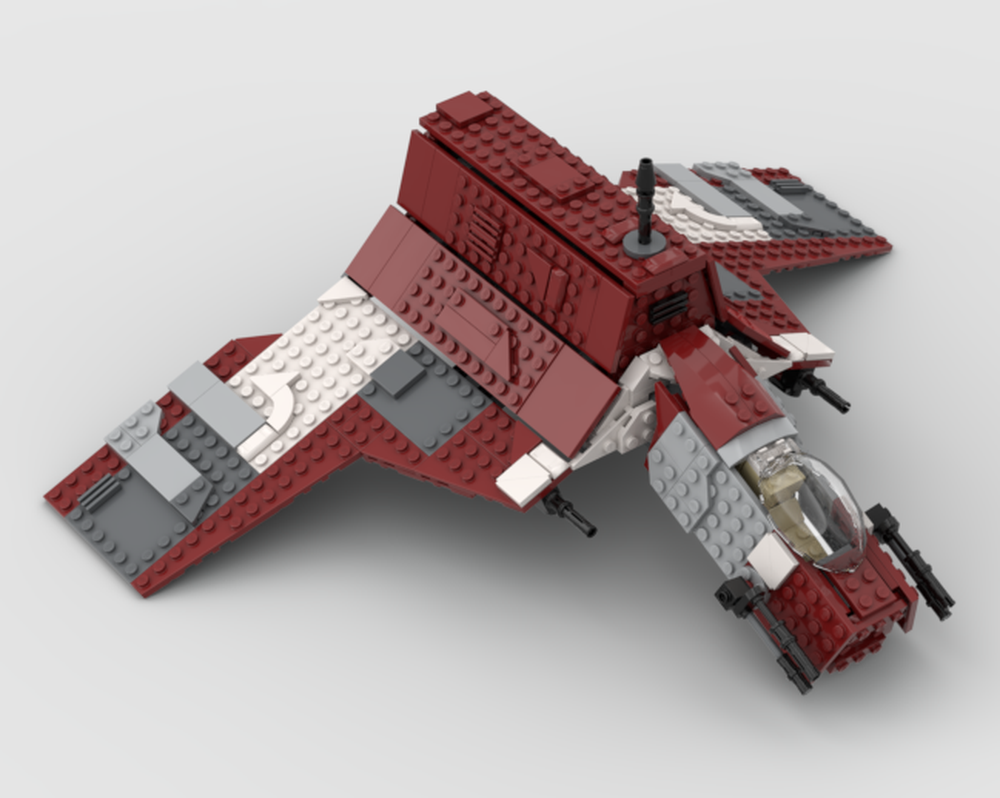 LEGO MOC Alternate Build: Republic Attack Shuttle Using Set 75354 by ...