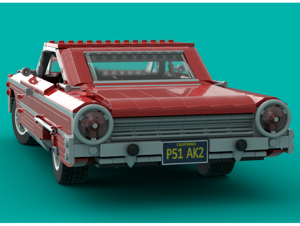 LEGO MOC-215792 Ford Galaxie Fastback 1963 by JackyBoy5 | Rebrickable ...