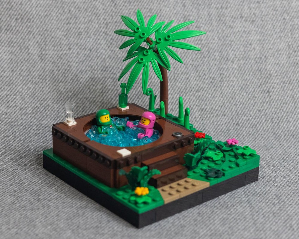 LEGO MOC Hot Tub by Rovivruselos | Rebrickable - Build with LEGO
