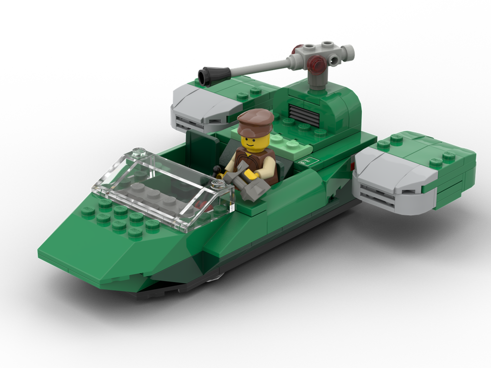 LEGO MOC 7124 Speeder Modern Upgrades by Junkbot89 | Rebrickable ...