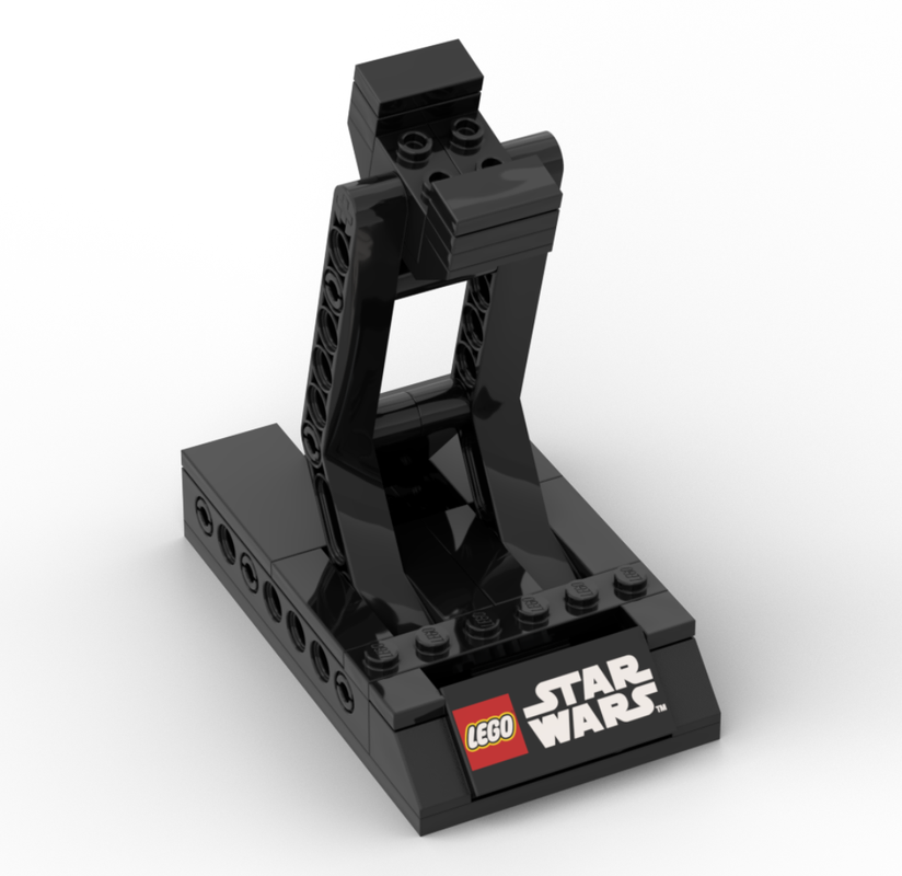 LEGO MOC 75333 Starfighter Stand (Version 2) by GingeBricks ...
