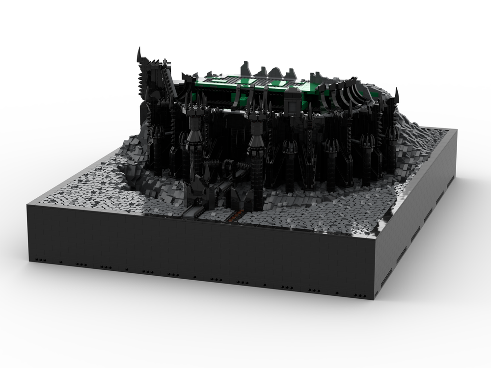 LEGO MOC LOTR - Barad-dûr (Upgrade) by magurean.paul | Rebrickable ...