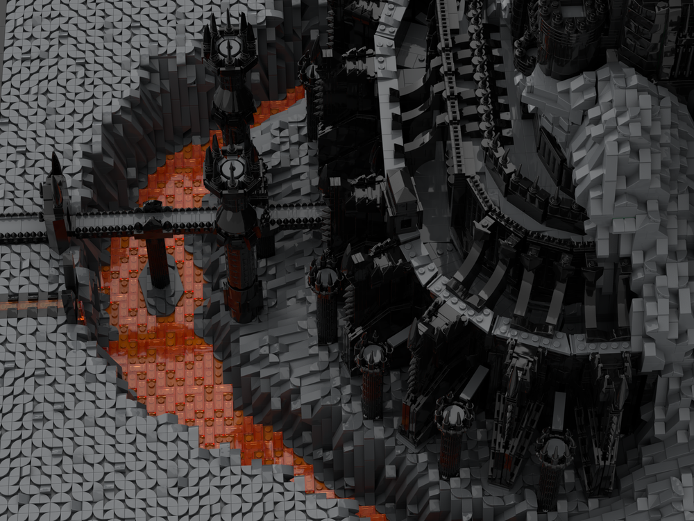 LEGO MOC LOTR - Barad-dûr (Upgrade) by magurean.paul | Rebrickable ...