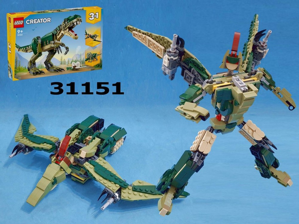 LEGO MOC Dinobot Swoop (Transformer Pteranodon) using LEGO Creator ...
