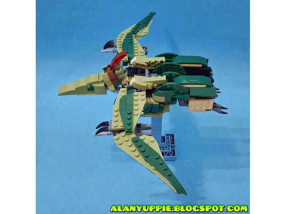 LEGO MOC Dinobot Swoop (Transformer Pteranodon) using LEGO Creator ...