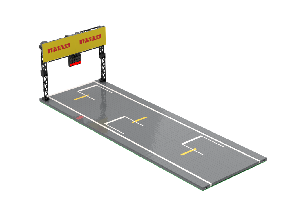 LEGO MOC F1 Starting Grid - Speed Champions display by Tavernellos ...