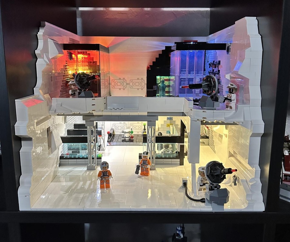 LEGO MOC Ikea Kallax Hoth MOC by AMasi | Rebrickable - Build with LEGO