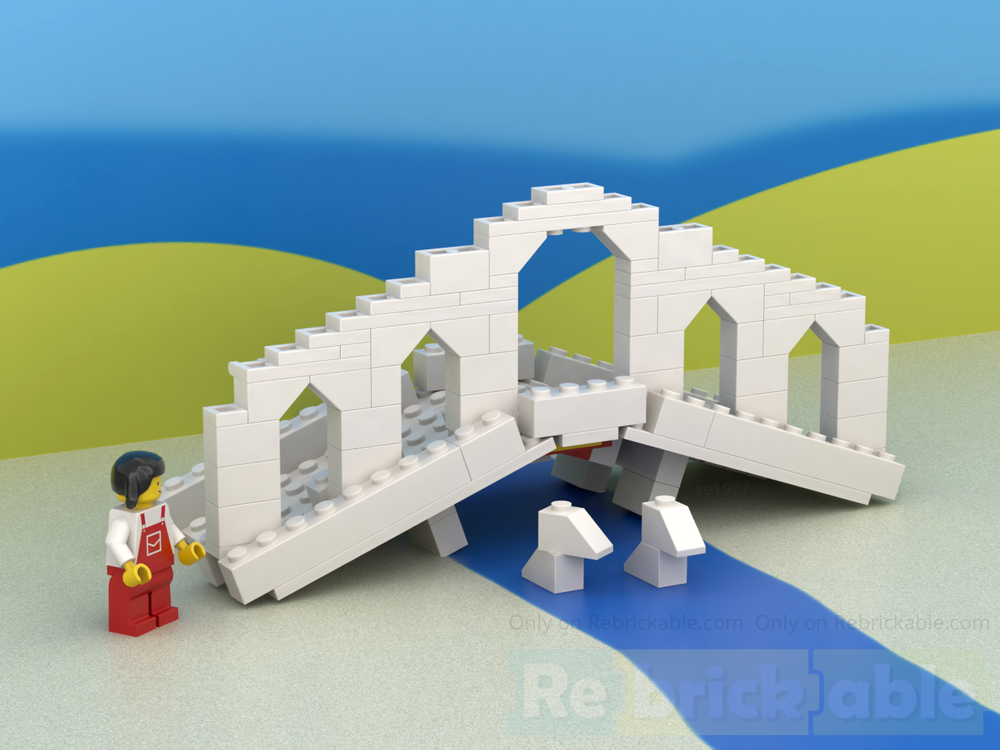 LEGO MOC 6380 Ponte di Rialto by se1977 | Rebrickable - Build with LEGO