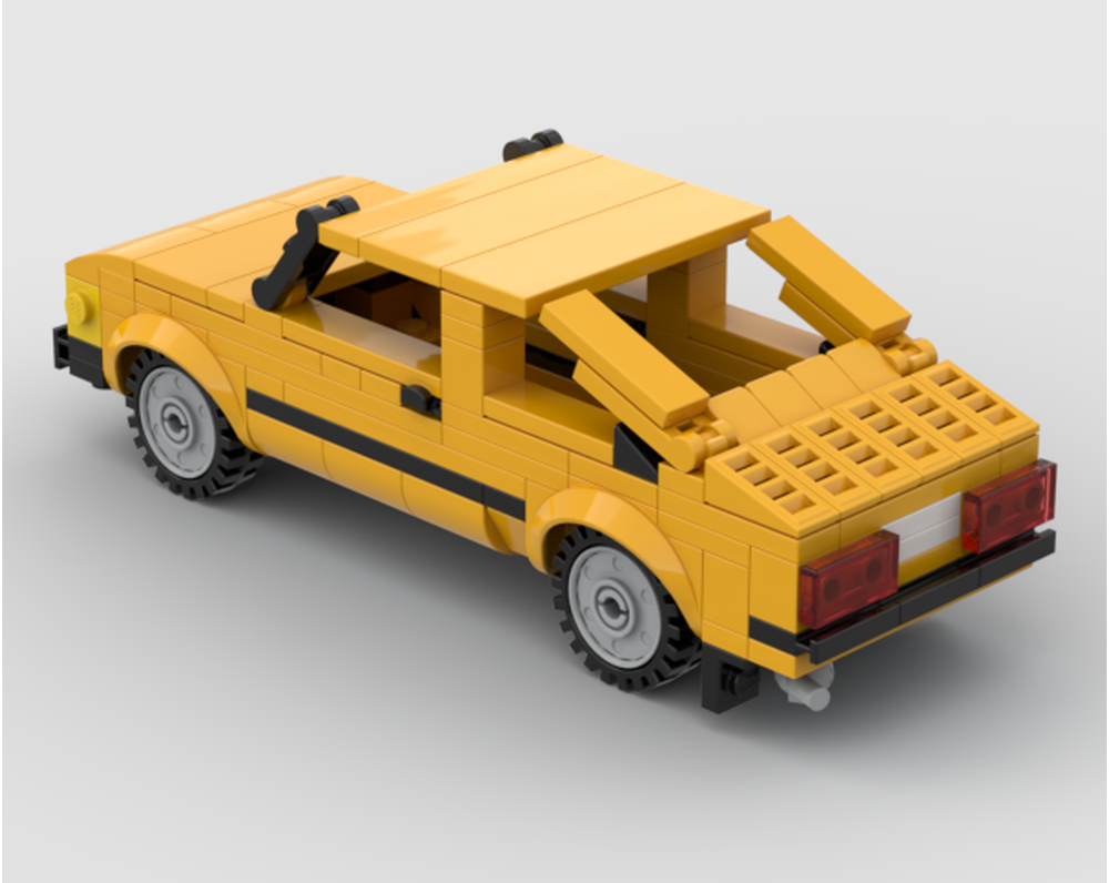 Lego Moc Skoda Rapid 1981 By Spacjacars Rebrickable Build With Lego