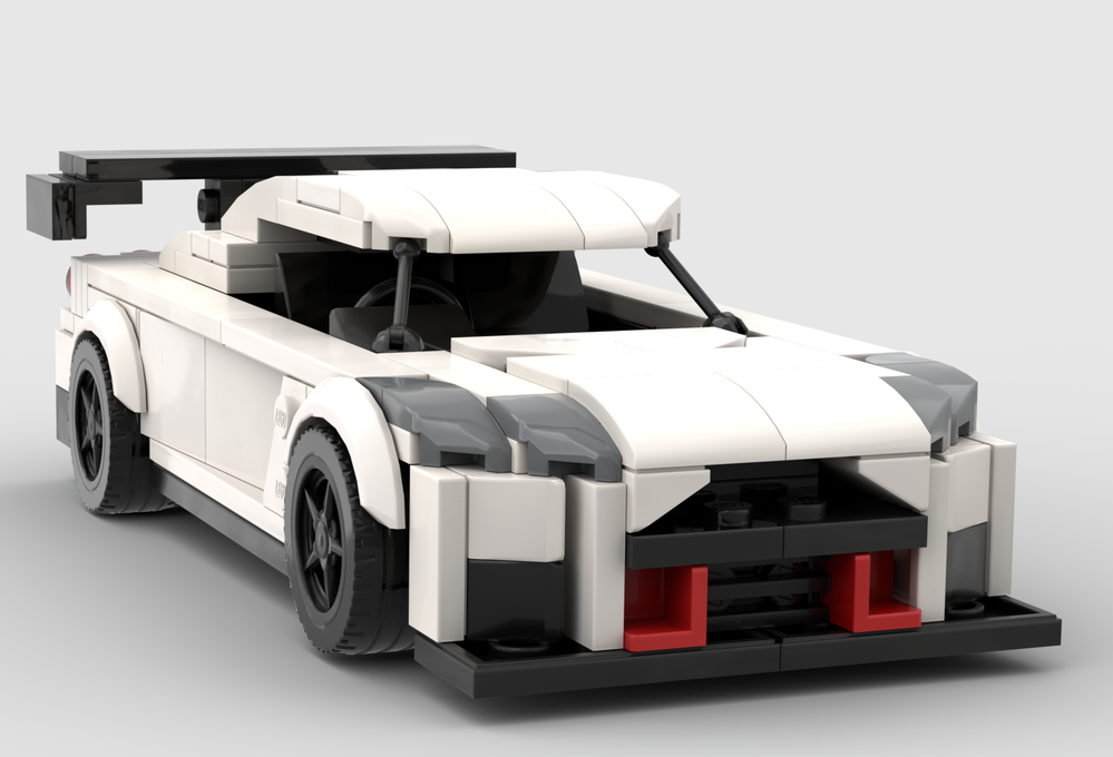 LEGO MOC Nissan GTR NISMO by Ieaf | Rebrickable - Build with LEGO